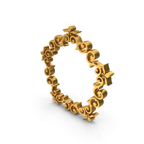 Circle Rounded Border Frame Design Gold Png Images And Psds For Download