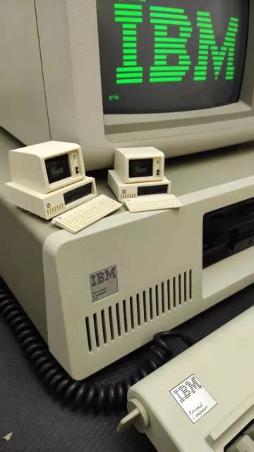 18 Scale Ibm Pc Retro Computer 5150 5160 Xt Miniature Eur 1800