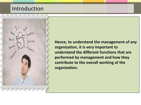 Functions Of Management Ppt