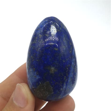 Great Quality Blue Color Lapis Lazuli Egg Lapis Egg Blue Stone Lapis