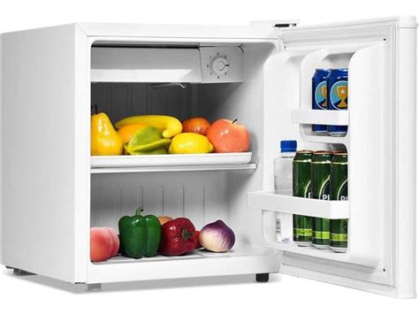 Costway mini réfrigérateur 46 l frigo avec température réglable 0 7