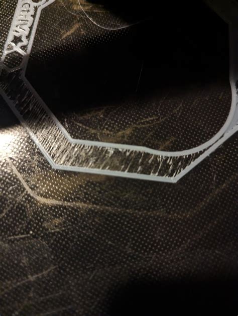Printer Is Extruding Like This On First Layer Is The Filament Too