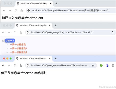 springboot依赖之spring data redis一有序集合sorted set springboot redis