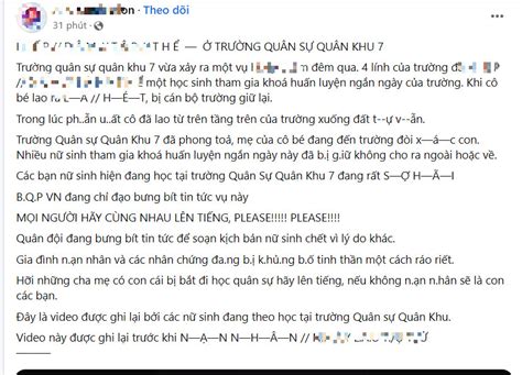 Tphcm Xôn Xao Thông Tin Nữ Sinh Viên Bị Hiếp Dâm Tập Thể Tại Nơi Học