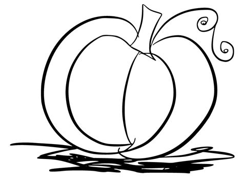 Planse De Colorat Cu Dovleac