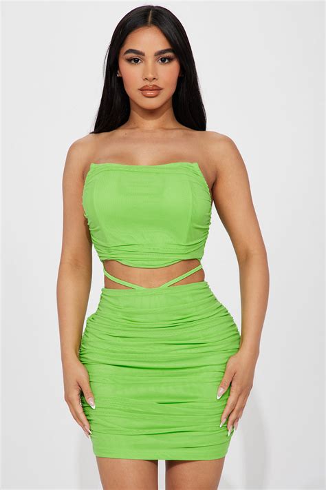 Janet Mesh Mini Dress Lime Fashion Nova Dresses Fashion Nova
