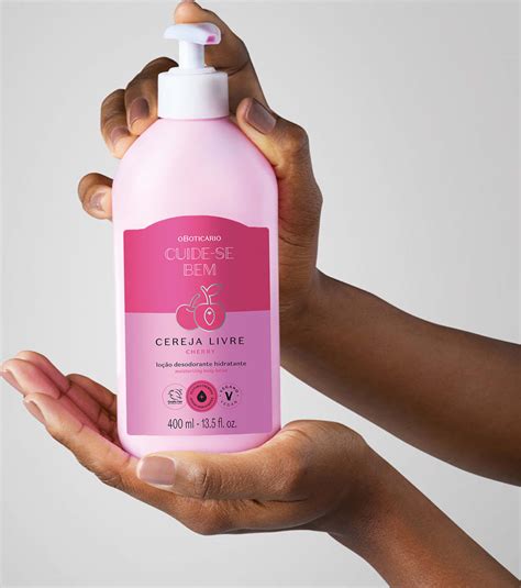 Loção Hidratante Desodorante Corporal Cuide se Bem Cereja Livre 400ml