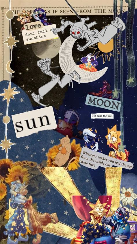 Sundrop Moondrop Fnafsun Fnafmoon Fnafwallpaper Fnafsb Fnafsecuritybreach Sun And Moon