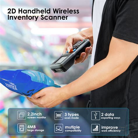Eyoyo 2d Inventory Scanner Data Collector Portable Qr 1d Wireless