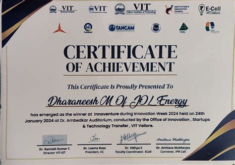 Dharaneesh M On Linkedin Innovationweek2024 Innoventure Winner Jolenergy Batteryrecycling