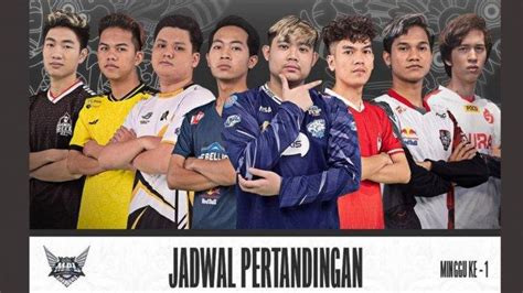 Jadwal MPL Season 8 Week 1 2 Laga Ulangan Final BTR Alpha Vs EVOS