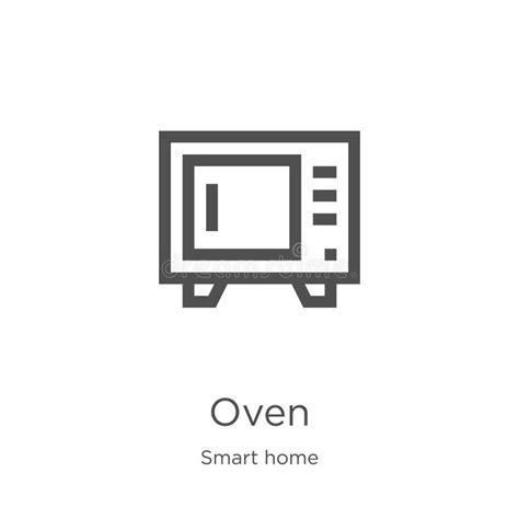 Smart Home Icon Vector From Smart Home Collection Thin Line Smart Home Outline Icon Vector