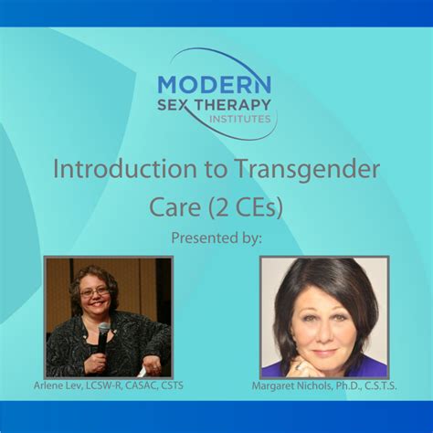 Introduction To Transgender Care 2 Ce Hours Modern Sex Therapy