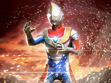 Artstation Ultraman Dyna Fan Art Tomoaki Matsumoto Fan Art