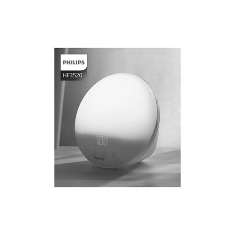 Philips Hf3520 Smartsleep Wake Up Light Alarm Clock User Manual