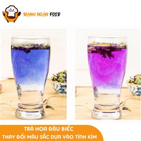Trà Hoa Đậu Biếc Sấy Lạnh Tự Nhiên Sạch Đẹp Chuẩn Loại 1 Thanh Ngân