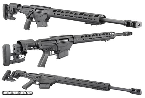 New Ruger Precision 338 Lapua Mag 51 26 Black Threaded Barrel For Sale