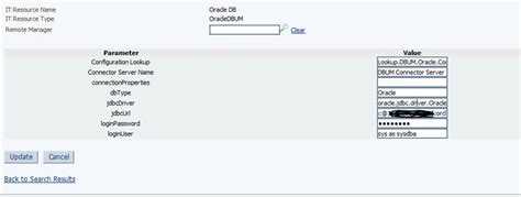 Idm Trunk Working With Oracle Database User Management Connector