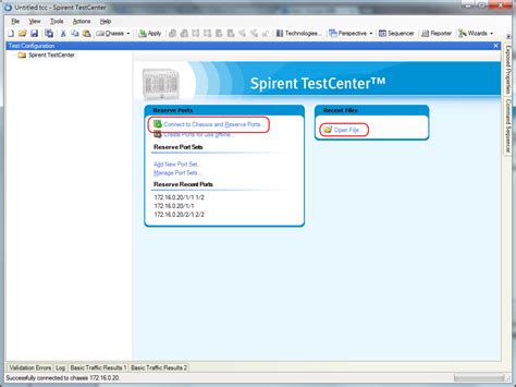 SPIRENT TestCenter Install Connect Benjr Tw