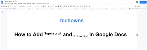 Convert To Subscript Google Docs NeuJuli
