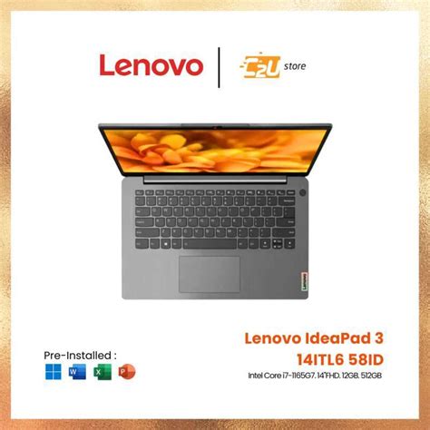 Jual Lenovo Ideapad Itl Id I G Fhd Gb Gb W P Fs Di Seller C U