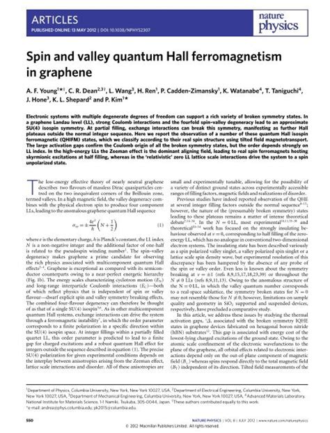 Spin And Valley Quantum Hall Ferromagnetism In Graphene