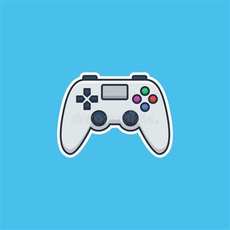 Unique Cute Vector Game Controller Stock Vector Illustration Of