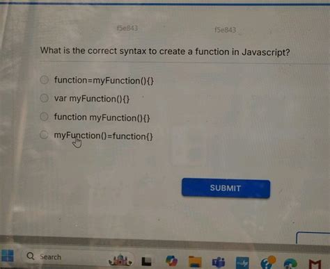 F E F E What Is The Correct Syntax Studyx