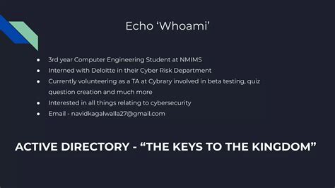 Active Directory Security Assessment Pdf