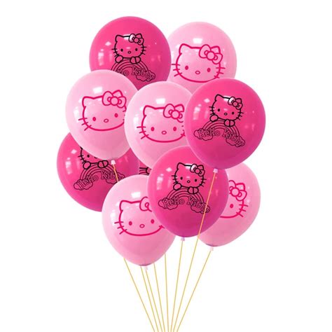 12 Hello Kitty Latex Party