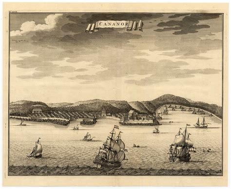 Kannur Or Cannanore Kerala Antique Prints Antiques Prints