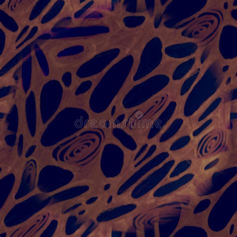 Neuron System Fantasy Spiral Sketch Bright Neuron System Funky Ornate Texture Anatomic