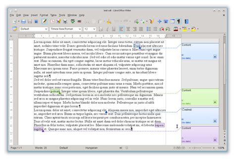 Libreoffice Writer Cyberspace