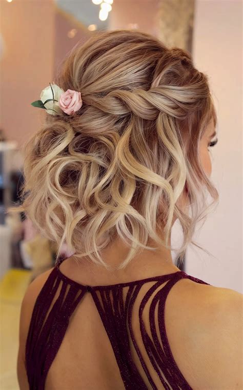 Party Hairstyles For Short Hair