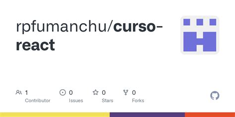 Github Rpfumanchu Curso React