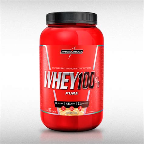 Super Whey 100 Pure Pote 907g Integralmedica Rei Do Whey