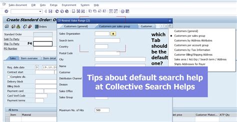 Tips About Default Search Help At Collective Searc Sap Community