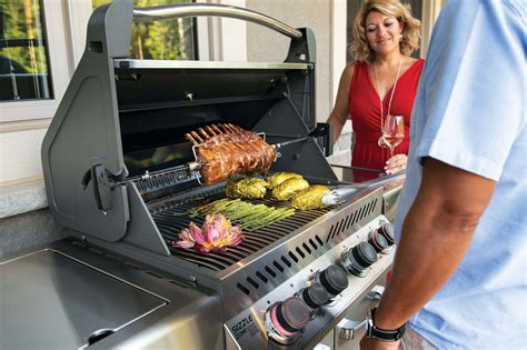 Napoleon Prestige® 500 Rsib Gas Grills With Infrared Side And Rear