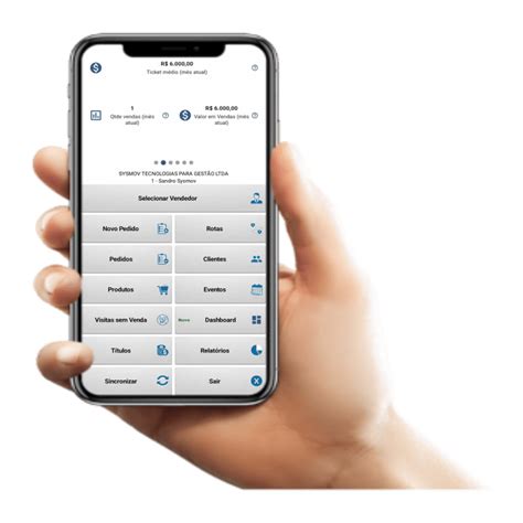 App Força De Vendas Sysmov