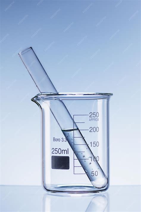Premium Photo Laboratory Research Concept Scientific Laboratory Glassware With Liquid