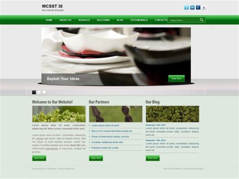 Free Html Template Wcsst 38 Free Html Templates Free Css Templates