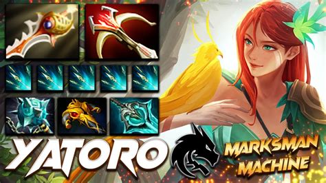 Yatoro Windranger Marksman Machine Dota Pro Gameplay Watch Learn YouTube