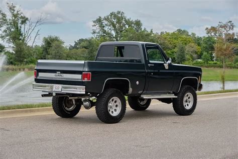 1976 Gmc K15 Sierra Grande Restored Green For Sale