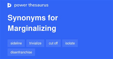 Marginalizing Synonyms 507 Similar Words And Phrases