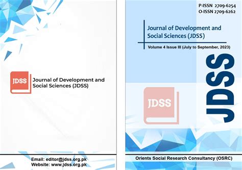 Home Page Journal Of Development And Social Sciences JDSS