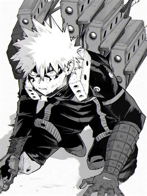 Bakugou Katsuki Boku No Hero Academia Drawn By Uni Ssansyo Danbooru
