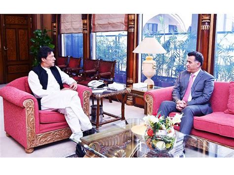 Dg Isi Calls On Pm Imran In Islamabad