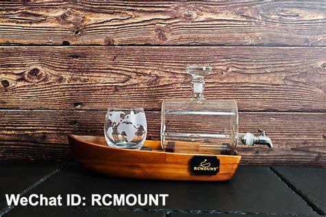 Ship Whiskey Decanter Best Wood Model