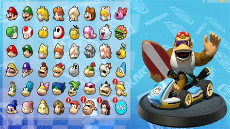Mario Kart 8 Deluxe All Characters YouTube