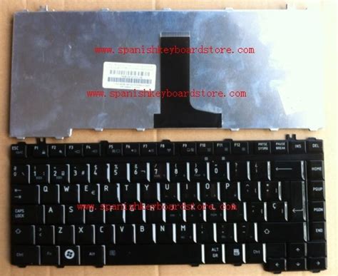Toshiba A200 A300 M300 Glossy Black Spanish Keyboard Spanishkeyboardstore